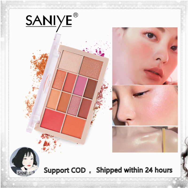 【Saniye】Make Up/Makeup Set Complete/Base Make Up Set/Eye Shadow/Blush ...