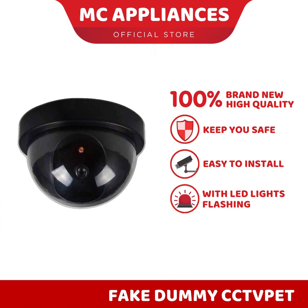 Fake Dummy CCTV Camera Realistic Surveillance 6688 | Shopee Philippines