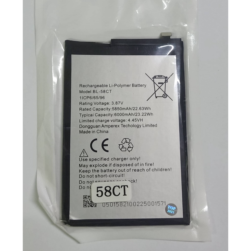 TOP Tecno BL-58CT Battery For Tecno Spark 7/ Spark 5/ Spark 5 Pro ...