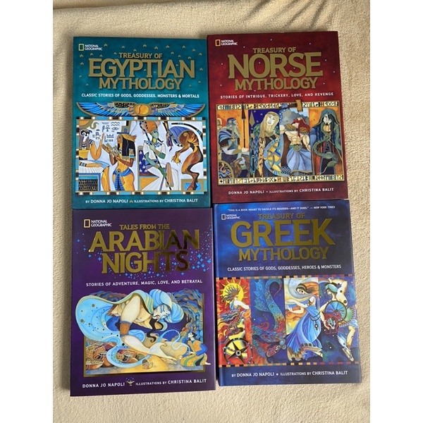 [Hardbound Original] Greek Mythology, Norse Mythology, Arabian Nights ...