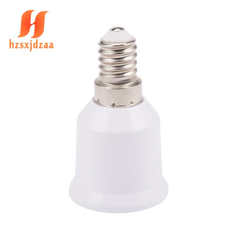 E14 to E26 E27 Adapter Chandelier Light Socket E14 to Medium Socket E26 E27 Converter Bulb Base ...