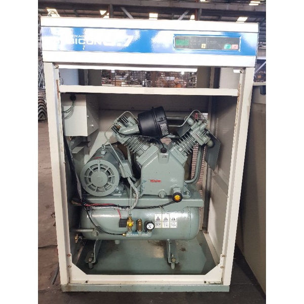 Air Compressor 3.7kW 5Hp 220V 3Phase BEBICON HITACHI(Original Made in ...