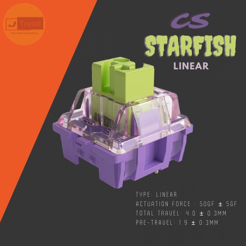 Akko CS Starfish Linear switches 45pcs | Shopee Philippines