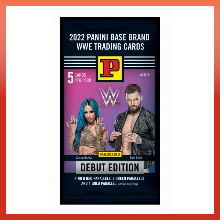 2022 Panini Base Brand: WWE Trading Cards (5 Cards per Pack) | Shopee ...