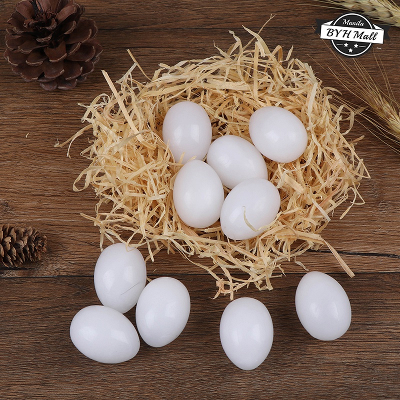 10pcs Water Injection Fake Eggs Hatching Simulator Egg Poultry Assist ...