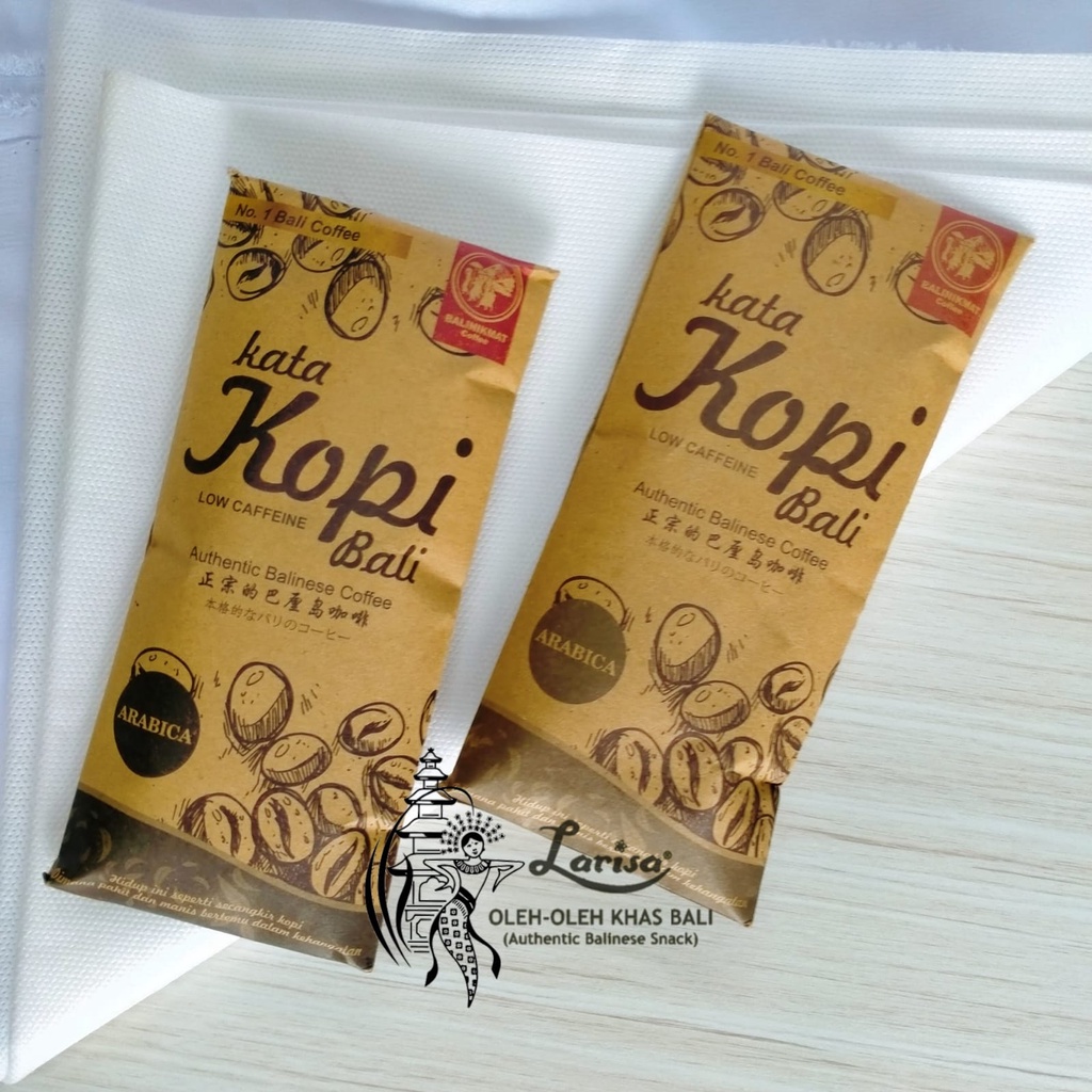 Kata Kopi Bali Arabica, Robusta, Bland 100gr | Shopee Philippines