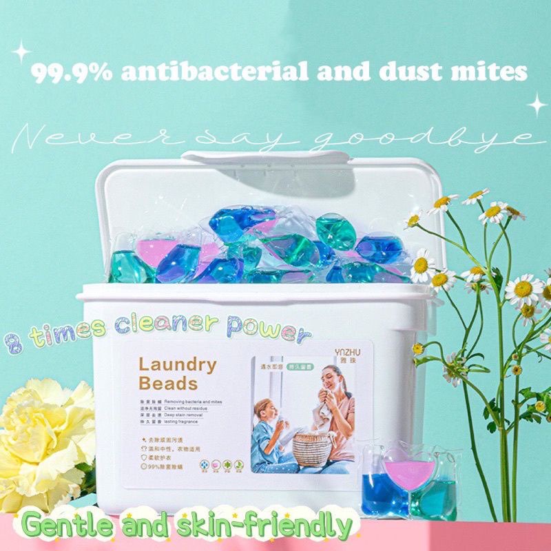 Liquid Laundry Detergent Pods Capsules Ball Wash Beads Laundry Long ...