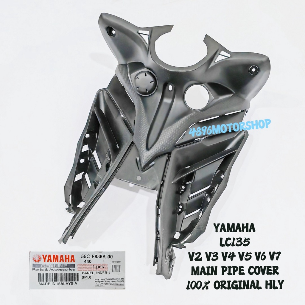 YAMAHA LC135 55C 55D V2 V3 V4 V5 V6 V7 MAIN PIPE COVER INNER COVER ...