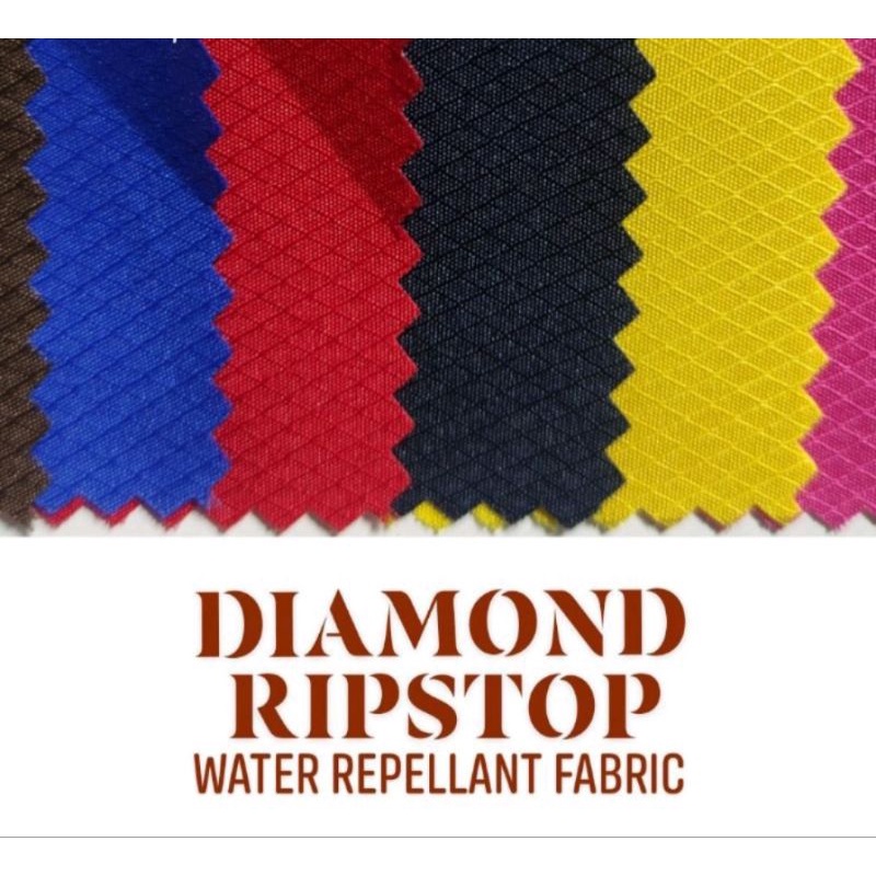 DIAMOND RIPSTOP FABRIC "60WIDTH" PER YARD ONLY!! | Shopee Philippines