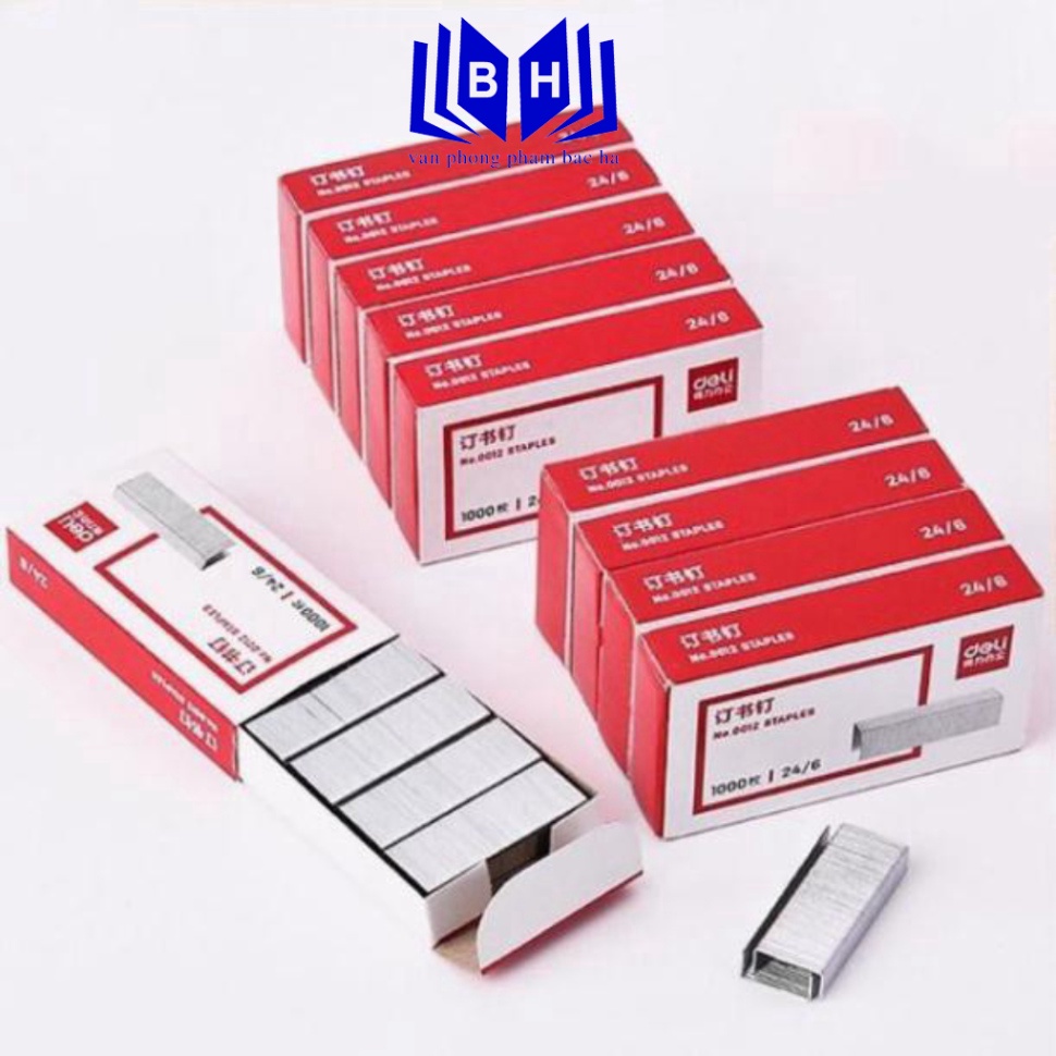 Staple/stap bullets 24/6 Deli E0012N ( N12 - 0012) | Shopee Philippines