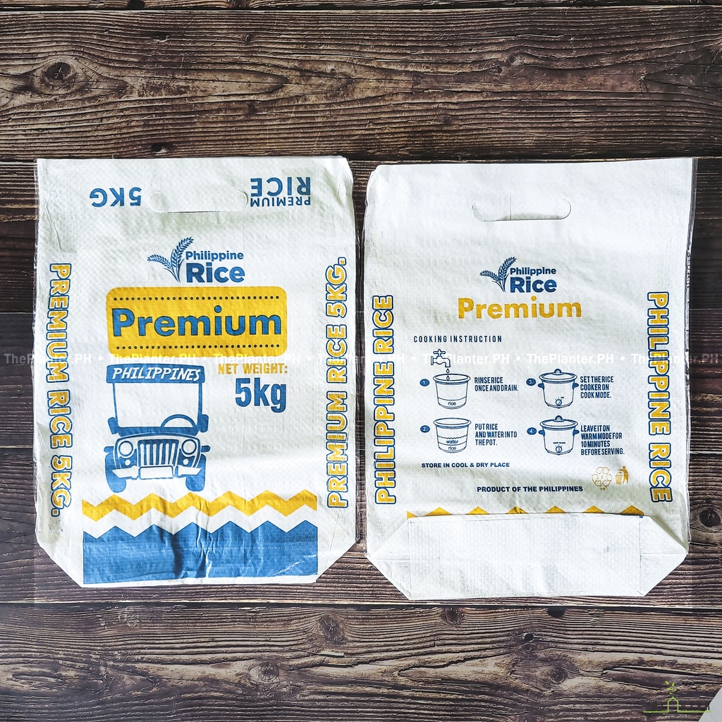 ( 5kg 10kg 15kg 25kg ) COATED SACK for RICE BRAND NEW theplanter.ph ...