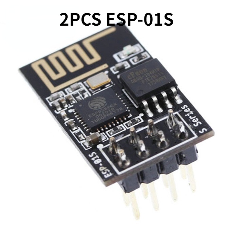2PCS ESP-01S ESP8266 serial WIFI Module Internet of Thing Wireless ...
