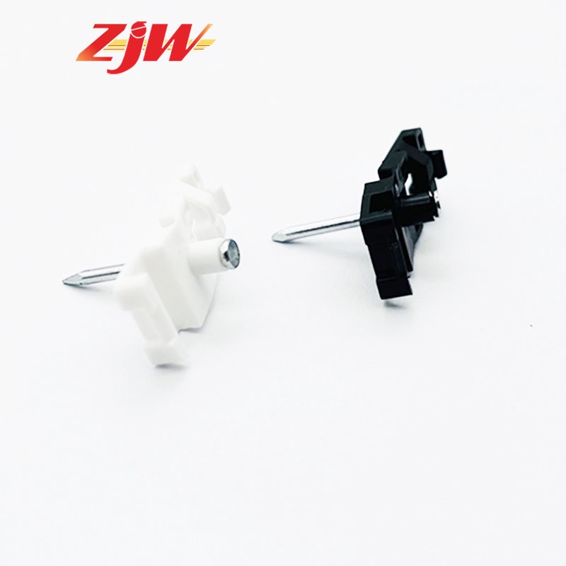 ZJW 5pcs Fiber Cable Clip Fiber Optic Drop Wire Cable Clip with Single ...