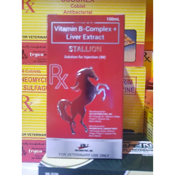 STALLION VITAMIN B-COMPLEX +LIVER EXTRACT 100ml | Shopee Philippines