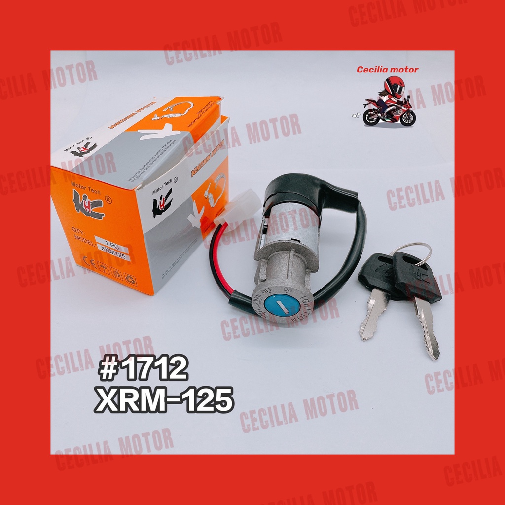 MOTORCYCLE PARTS IGNITION SWITCH FOR XRM/TMX/RAIDER150/WAVE125/RUSI150 ...