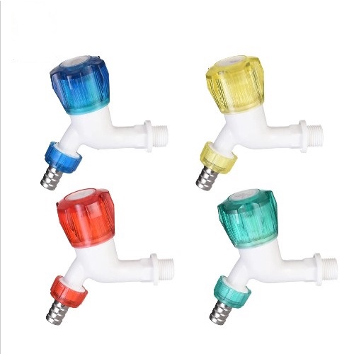 Faucet HD Color Bathroom Sink Plastic Finish Single Handle Basin Faucet ...