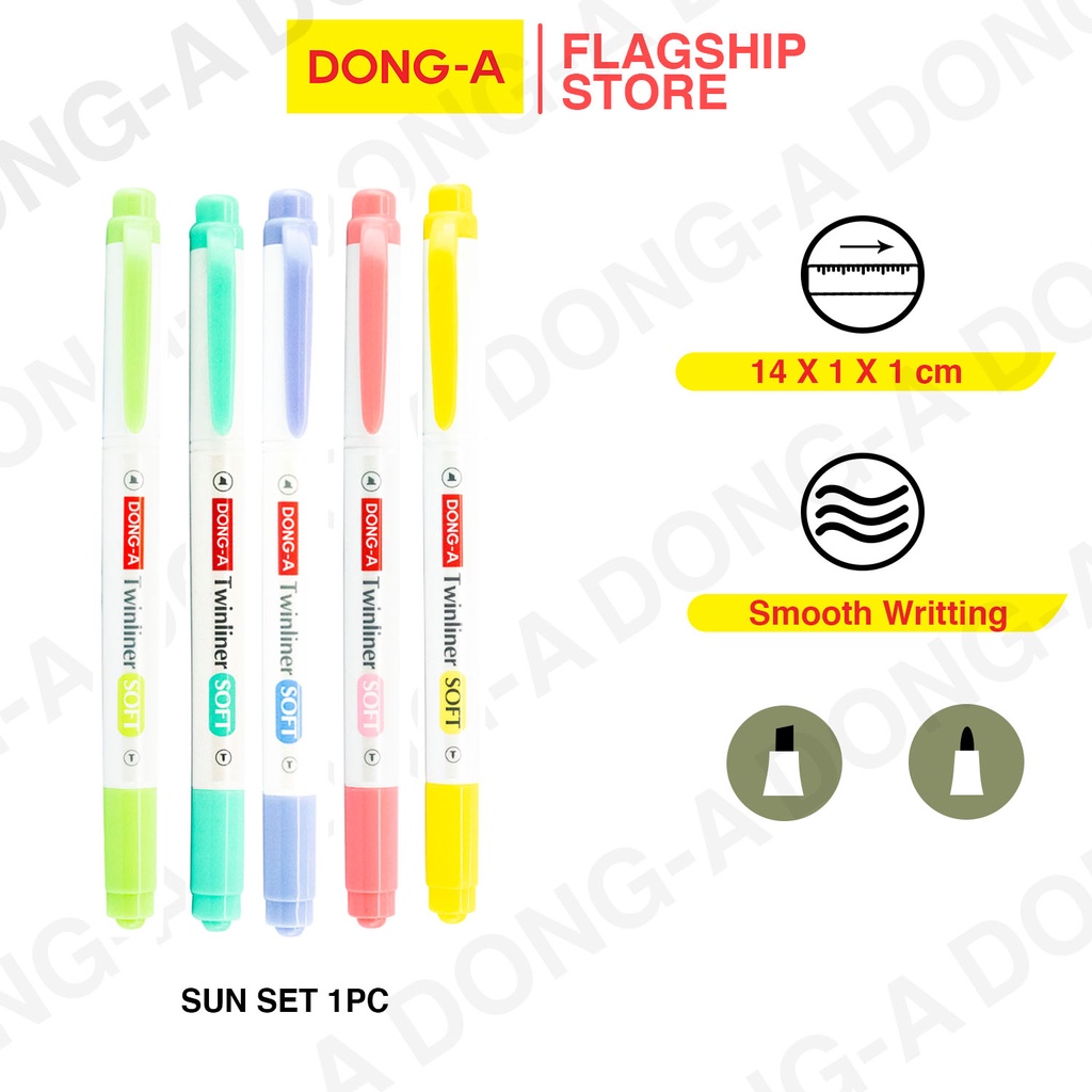 Dong-A Twinliner Soft 1pc (Sun Set) | Shopee Philippines