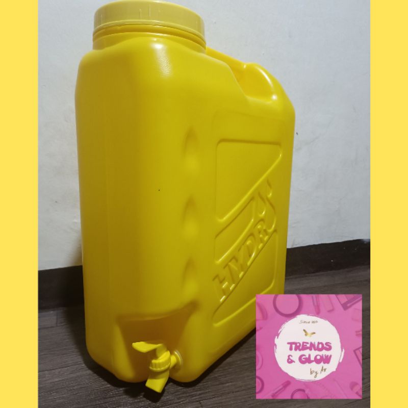COLORED Gallon Container 20Liters/5Gallon Size /Mineral Water Container ...