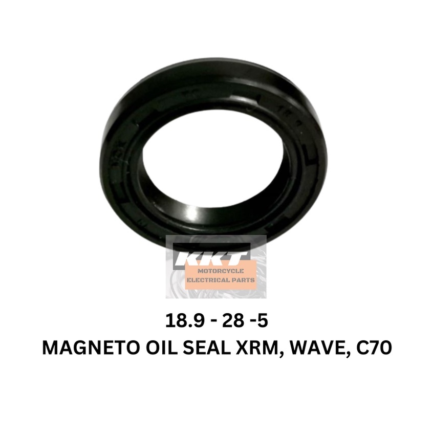 OIL SEAL 18.9-28-5 ( STARTING SPROCKET) - WAVE 100/ XRM 110 (Magneto ...