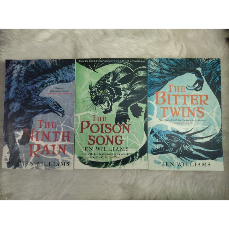 (The Winnowing Flame Trilogy 3) The Ninth Rain The Bitter Twins The ...