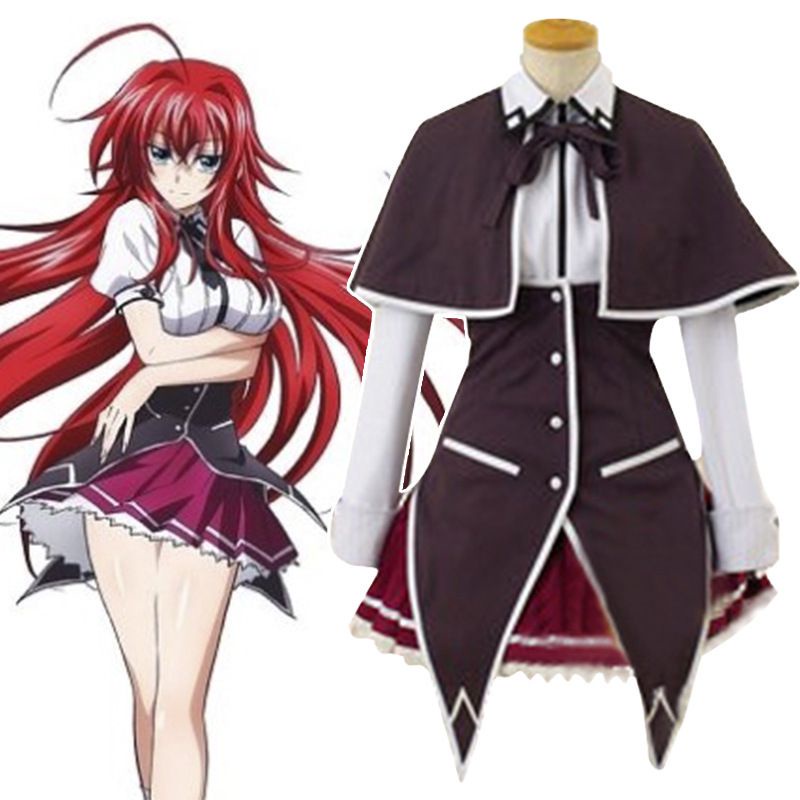 Japan Anime High School Dxd Rias Gremory Koneko Toujou Shirone Rias ...