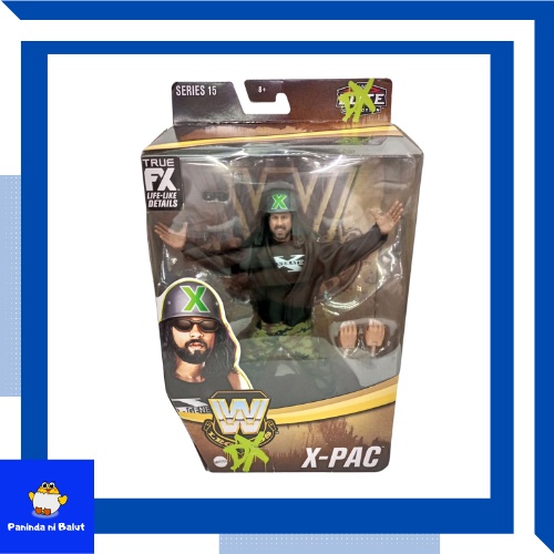 Mattel Wwe Legends True FX Life-Like Details - X-Pac Action Figure ...
