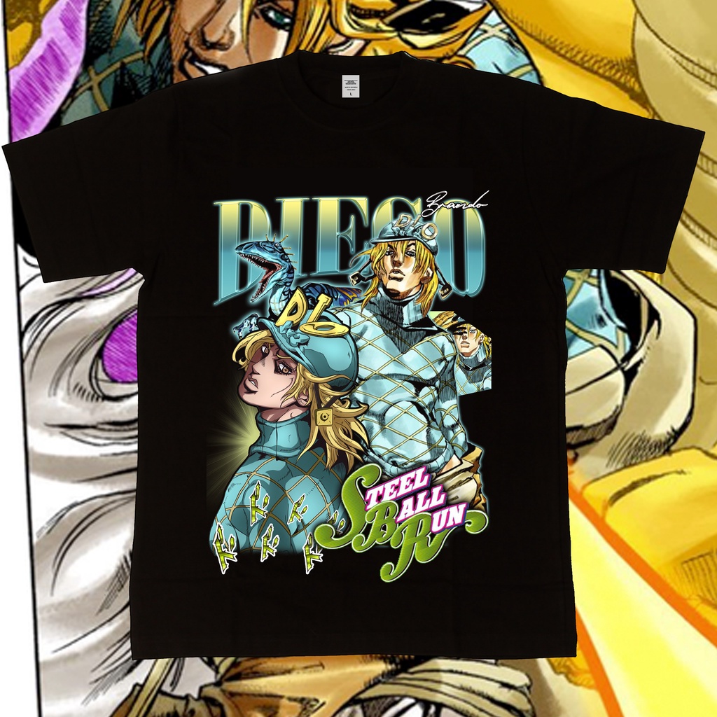 Animood - Tshirt Diego Brando Jojo Bizzare Adventure Steel Ball Run ...