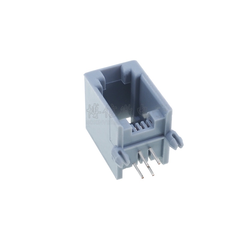 R RJ11 Socket Gray 6P6 4P4 6P4 RJ12 Telephone 6-Core Crystal Head 623PCB | Shopee Philippines