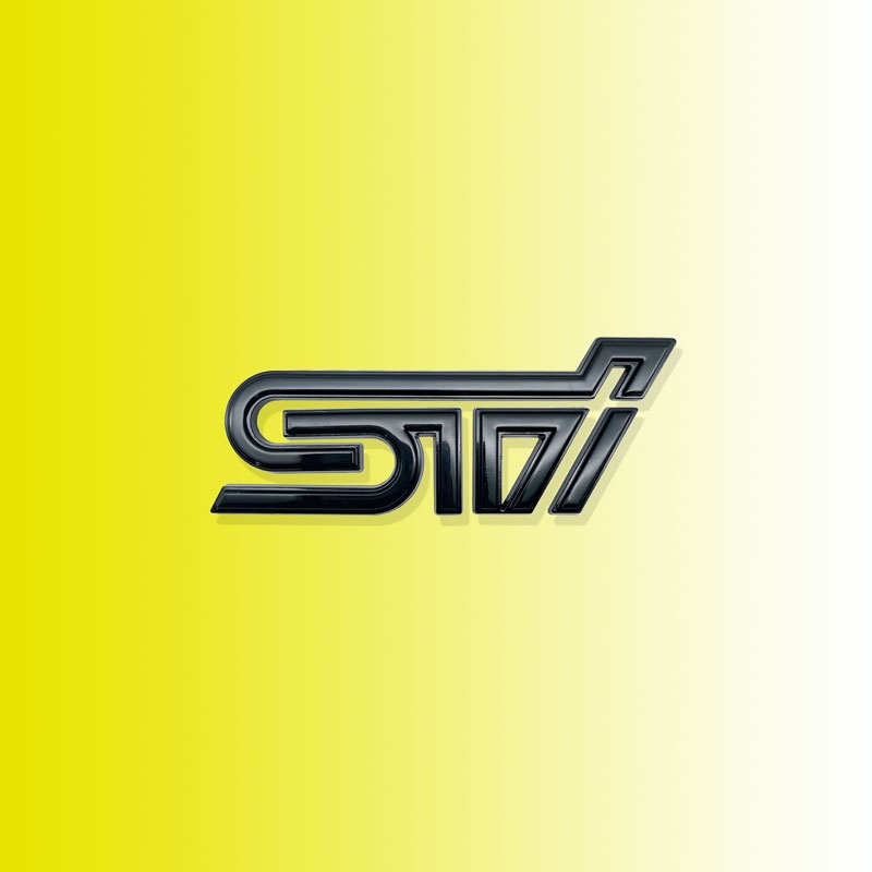 STI Emblem Car Metal Sticker Body Decoration Badge Decal For Subaru ...
