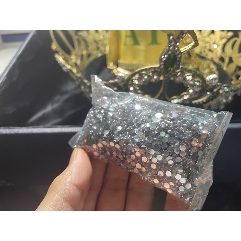 3mm stone crown (genuine stone) | Shopee Philippines