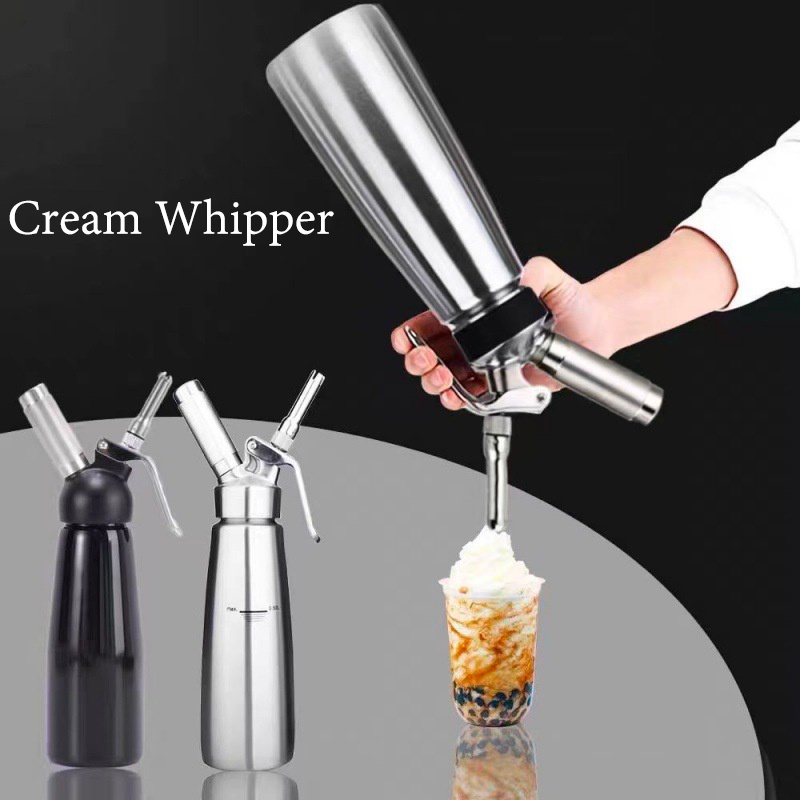 Ship From PH｜Cream Whipper piping gun Cream Butter Dispenser Aluminum ...