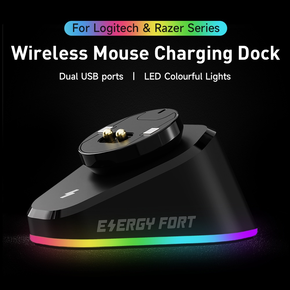 Wireless Mouse Charging Dock for G Pro X Superlight G502 lightspeed ...