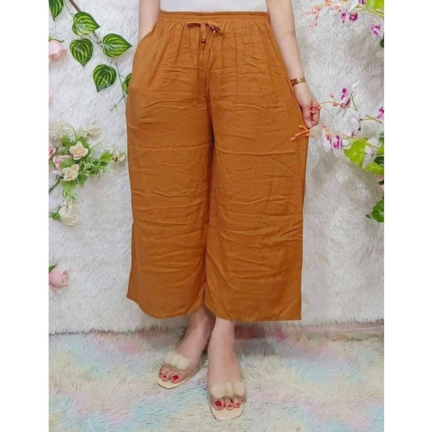 Challis Square Pants For Womens | MECNCHE | Shopee Philippines