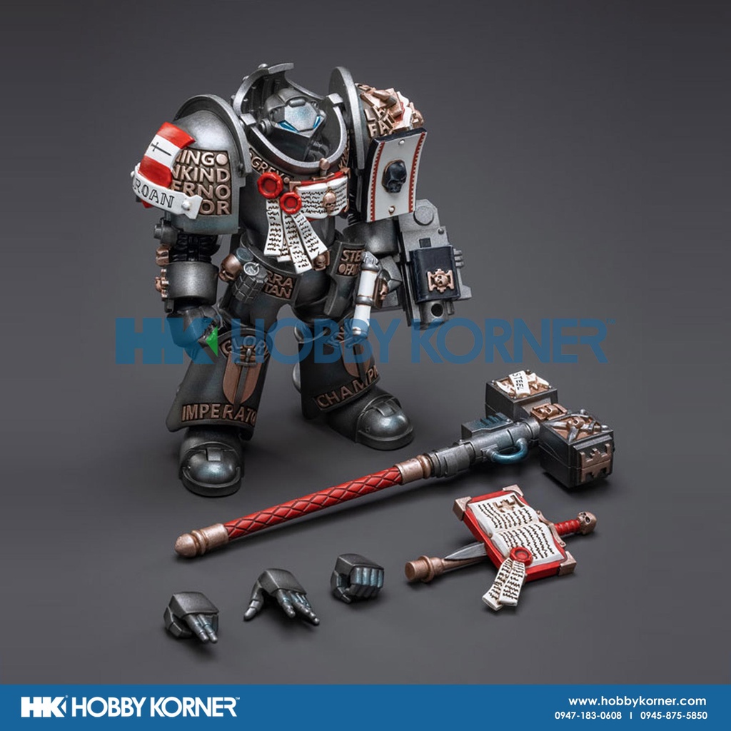 (IN STOCK) JOYTOY 1/18 Scale JT3228 Warhammer 40,000 Grey Knights Terminator Caddon Vibova ...