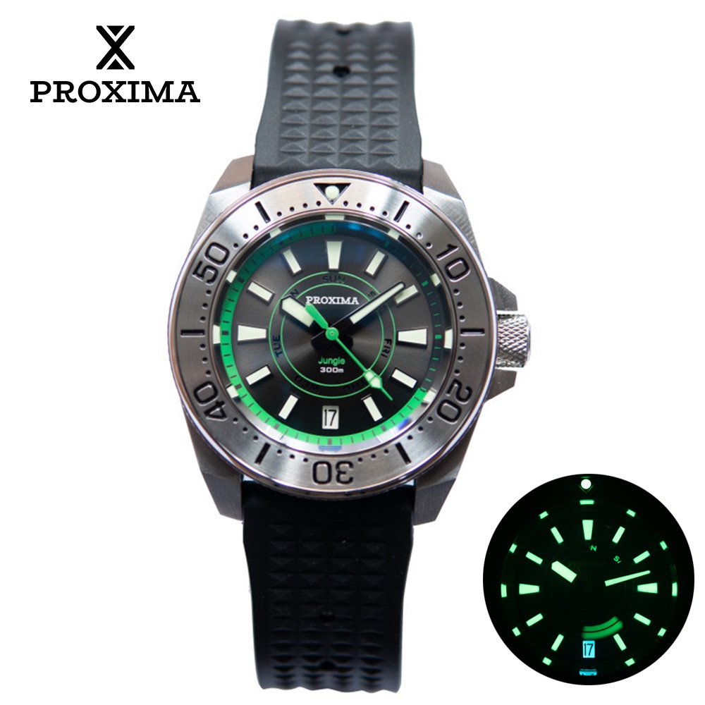 Proxima PX1688-Jungle Stainless Samurai Men Watch For Automatic ...
