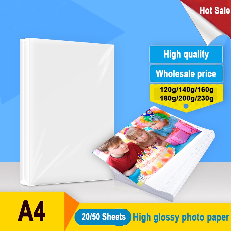 4R Glossy Photo Paper 5R Glossy Photo Paper for Inkjet Printer Paper ...