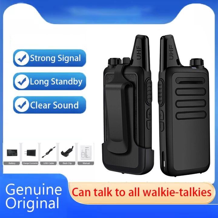 Mini Handheld Motorola Walkie Talkie Long Range 10km High Power 10 ...