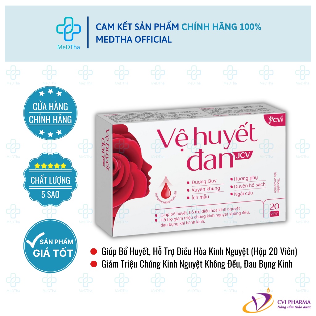 Ve Huyet Dan - Supports blood circulation, regulates menstruation ...