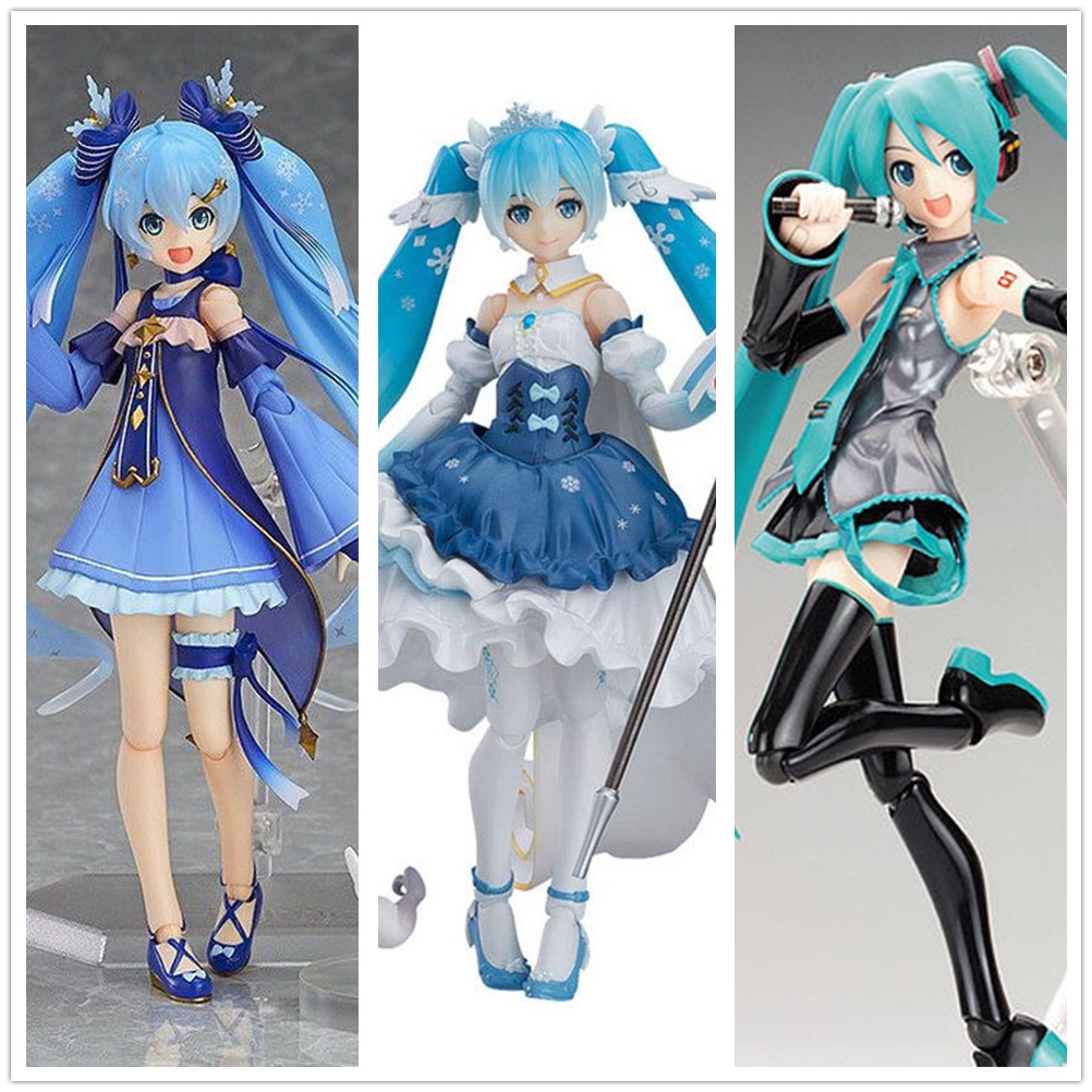 Hatsune Miku Figma EX-054 014 EX-037 Anime Action Figure Toys Model ...