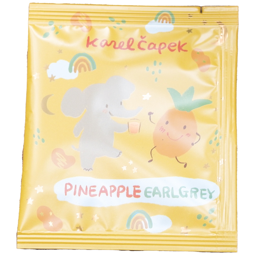 Fairytea L Karel Capek Pineapple Earl Gray Flavored Tea 1 Sachet