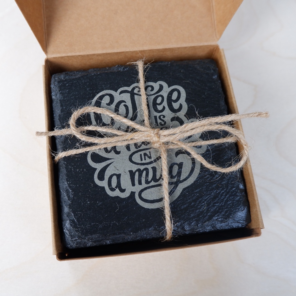 Customized Slate Coaster | Shopee Philippines