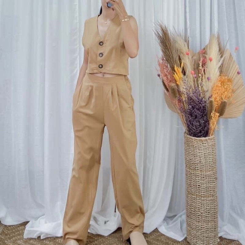 Sadie Coords — Vest Terno Coordinates | Flair Clothing | Shopee Philippines