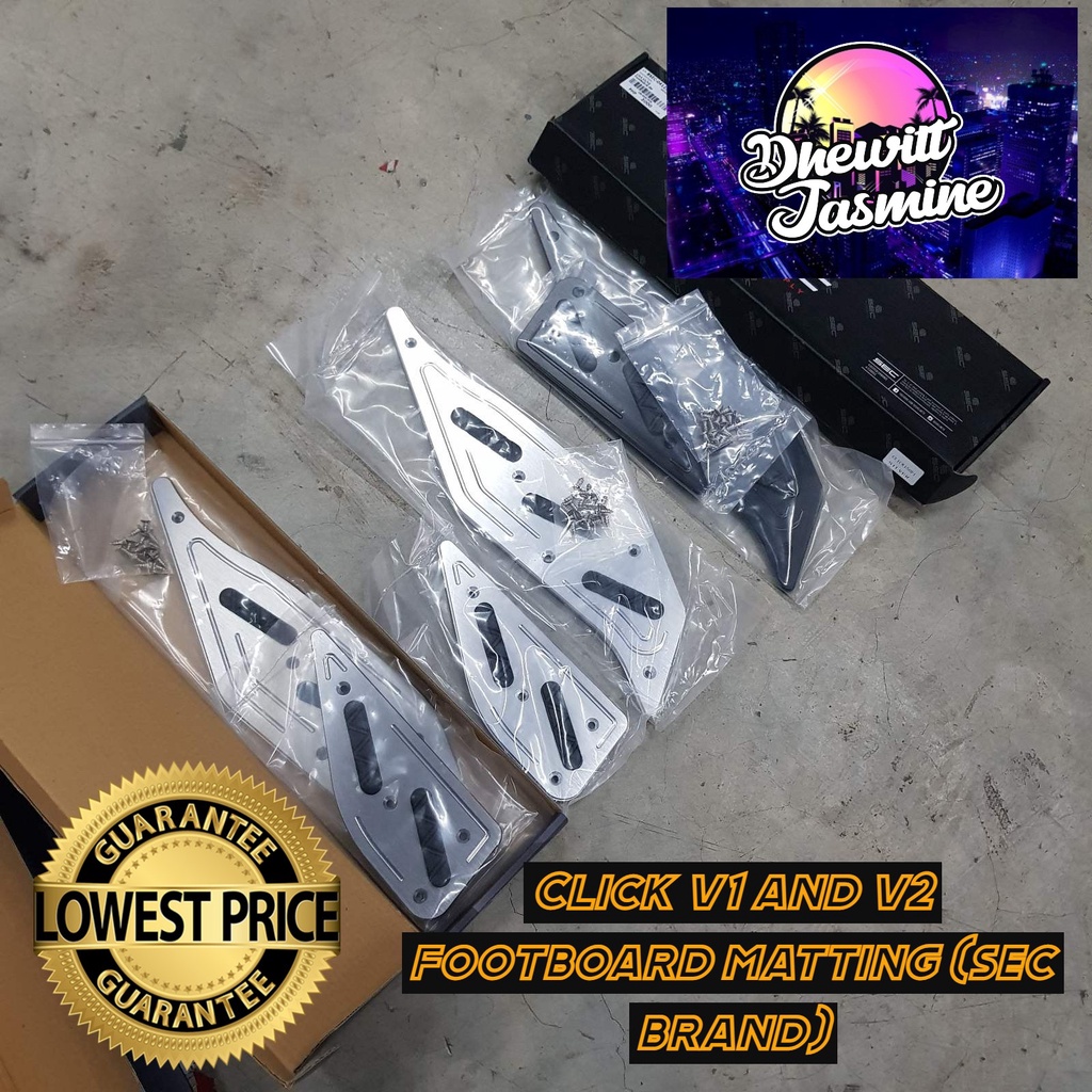 SEC brand Click v1 and v2 footboard matting | Shopee Philippines