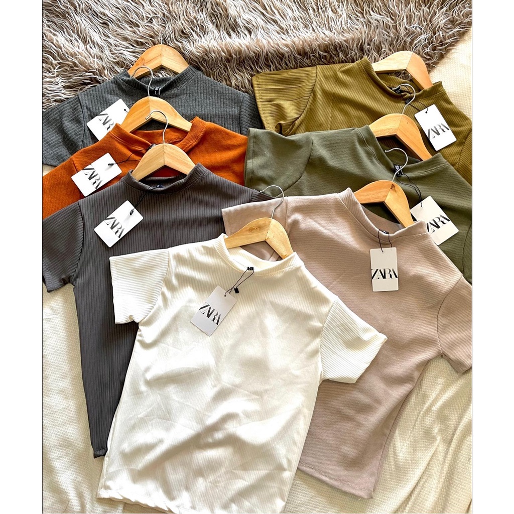 Basic top full length shirt semi plus size (Medium - Large size ...