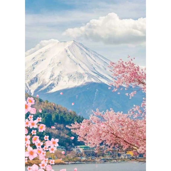 LAMINATED WALL DECOR SCENERY A4 SIZE | Shopee Philippines