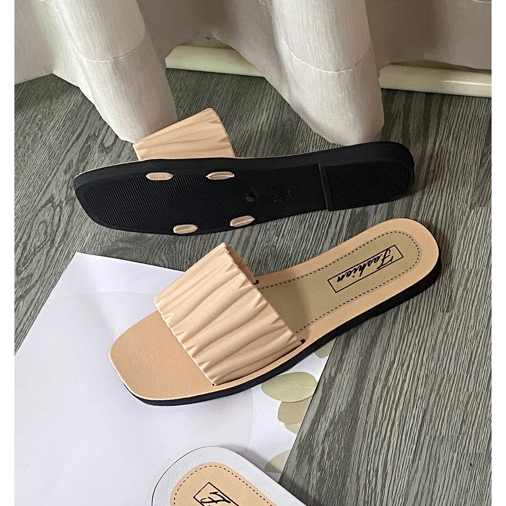 NEW Korean Classic Fashion Simple Ladies Casual Flat sandals for Women shoes best seller ...