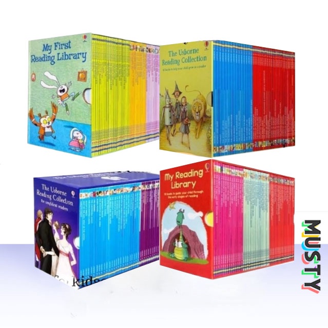 Usborne Reading Library series 1-4 (box set) Learning English Story ...