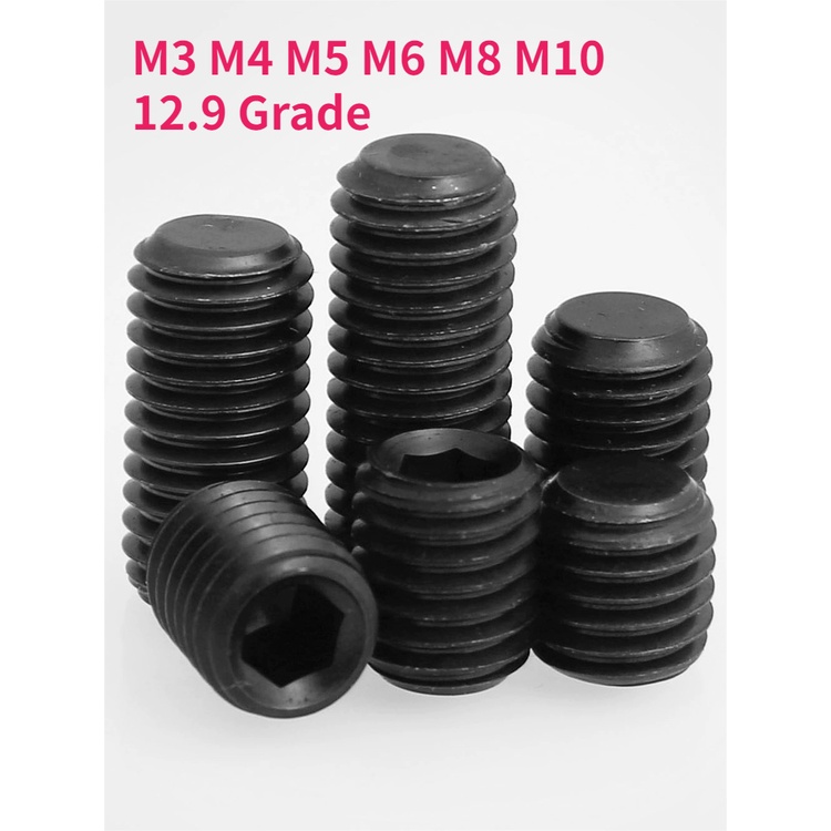 M3 M4 M5 M6 M8 M10 12.9 Grade Carbon Steel Hex Hexagon Socket Allen Cup ...