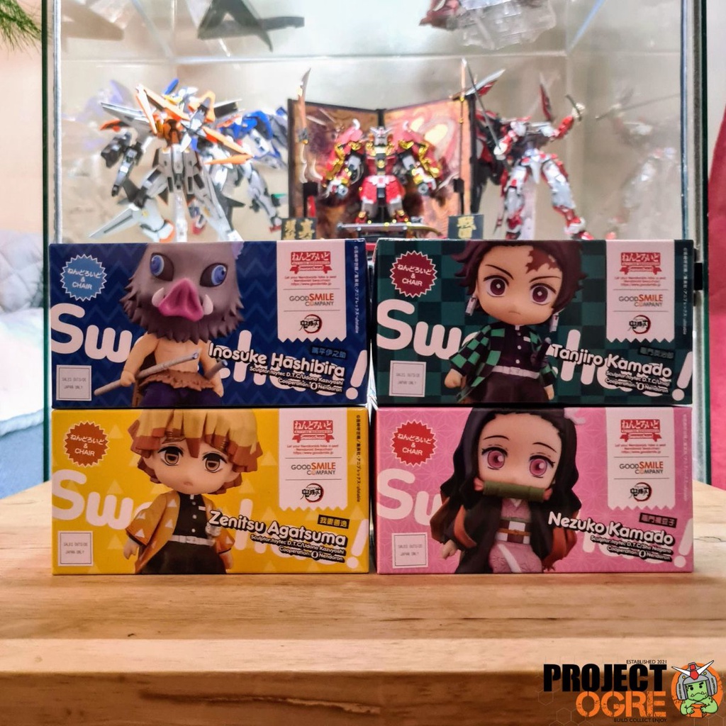 Nendoroid Swacchao! Demon Slayer: Kimetsu No Yaiba Inosuke, Zenitsu ...