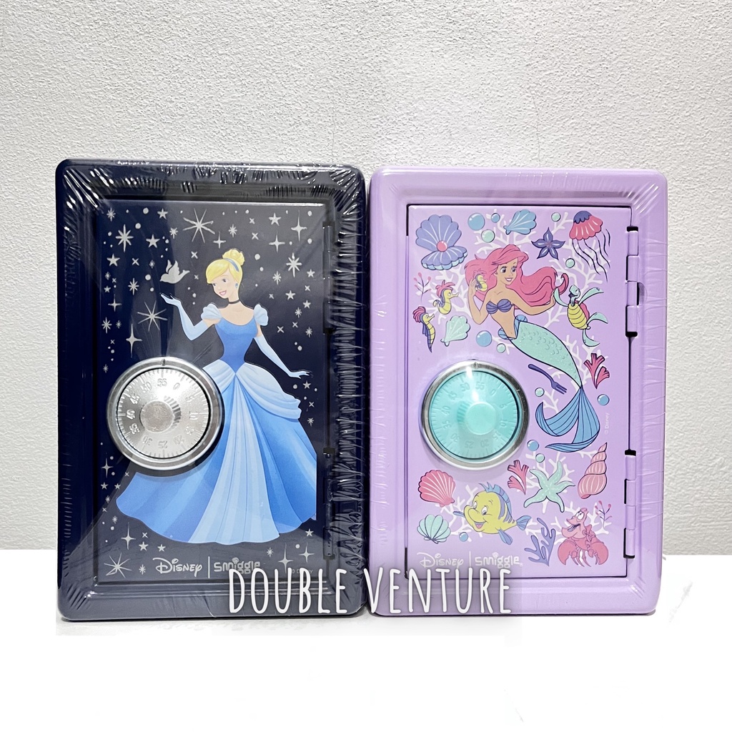Smiggle Disney Princess Moneybox Safe (Ariel / Cinderella) | Shopee ...